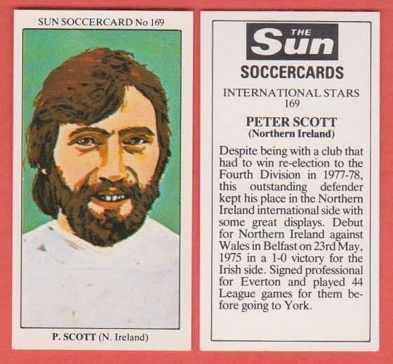 Northern Ireland Peter Scott York City