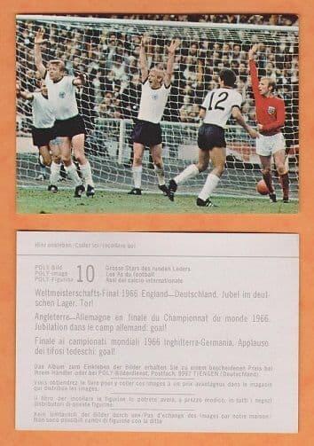 West Germany Helmut Haller England Bobby Moore 10 PBGS