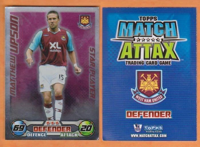West Ham United Matthew Upson England Star Player