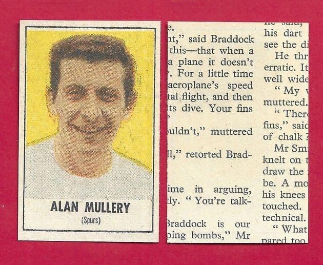 Tottenham Hotspur Alan Mullery 1968