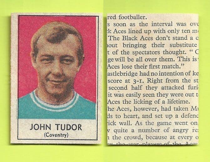 Coventry City John Tudor 1969