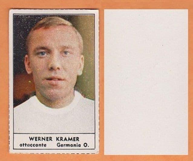 West Germany Werner Kramer Meidericher