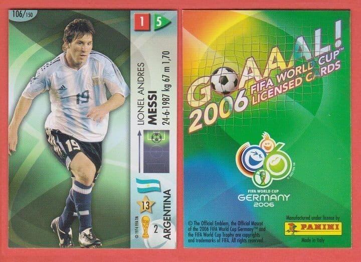 Argentina Lionel Messi Barcelona 106 2006