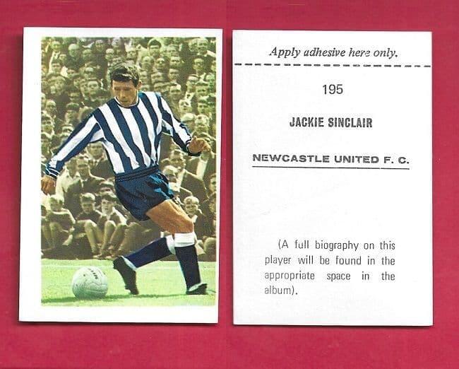 Newcastle United Jackie Sinclair 195