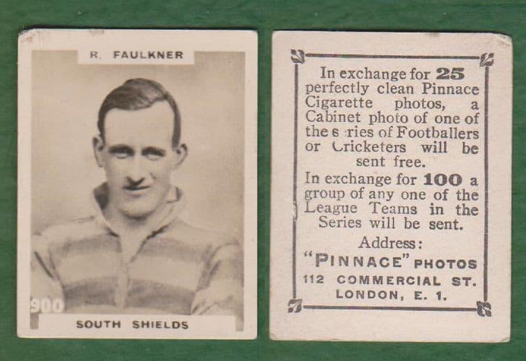 South Shields Robert Faulkner Canada 900