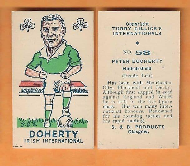 Ireland Peter Doherty 58 TG Blue