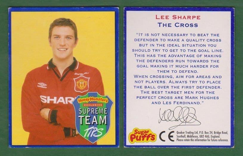 Manchester United Lee Sharpe SST
