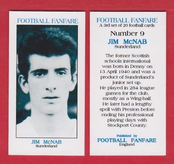 Sunderland Jim McNab 9 FF3