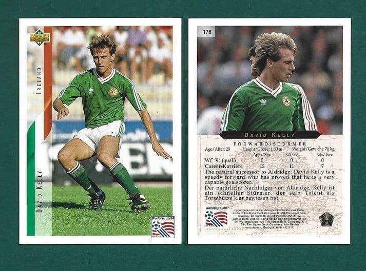 Republic of Ireland David Kelly 176 UD94