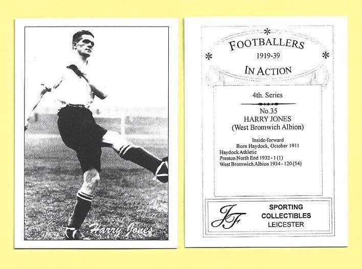 West Bromwich Albion Harry Jones 35 4