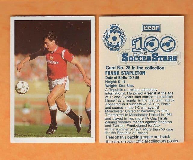 Manchester United Frank Stapleton 28 L100C