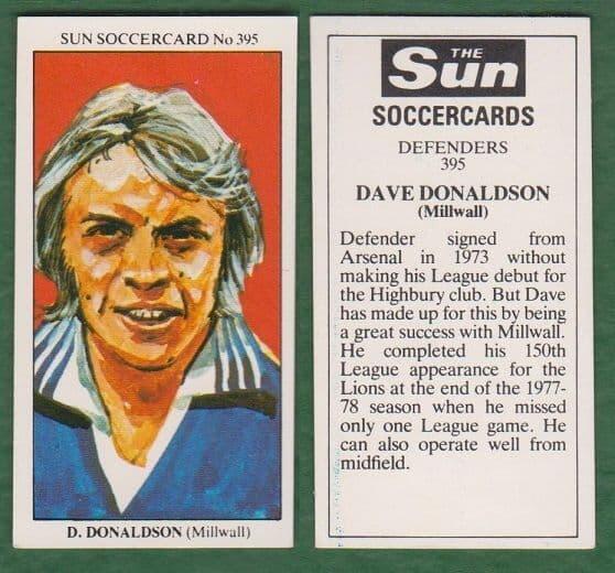 Millwall Dave Donaldson