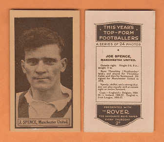 Manchester United Joe Spence England