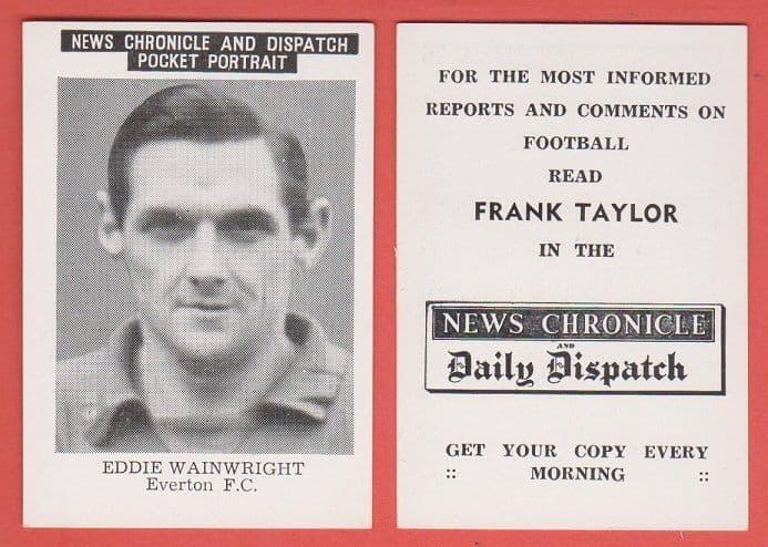 Everton Eddie Wainwright A