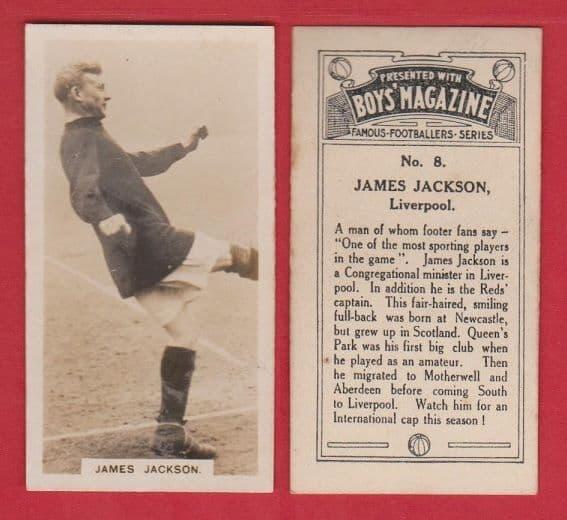 Liverpool James Jackson Scotland