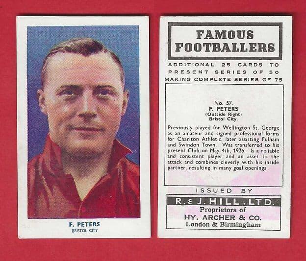 Bristol City Frank Peters 57