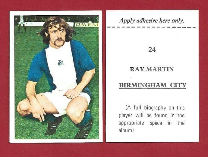Birmingham City Ray Martin 24