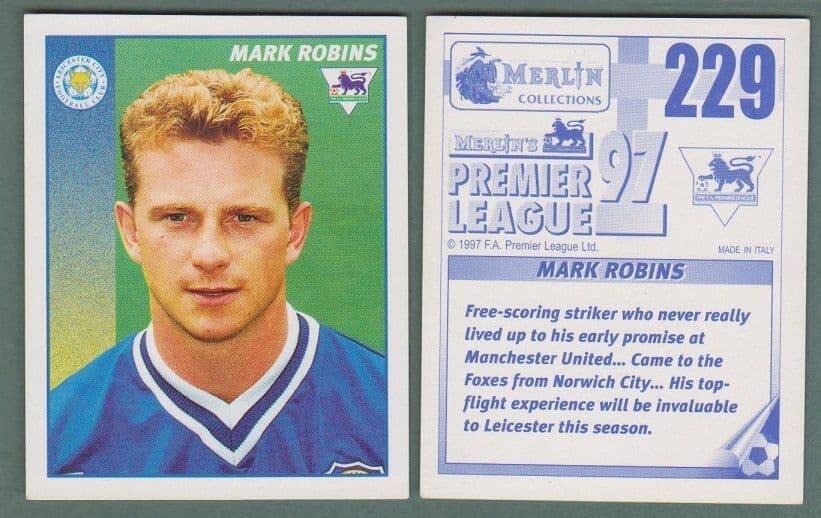 Leicester City Mark Robins