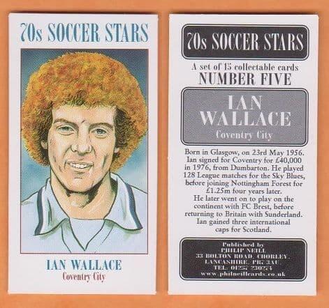 Coventry City Ian Wallace Scotland