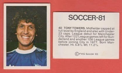 Birmingham City Tony Towers England
