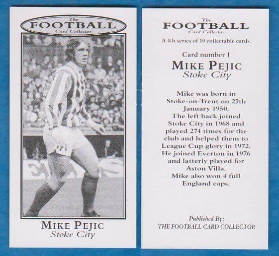 Stoke City Mike Pejic England