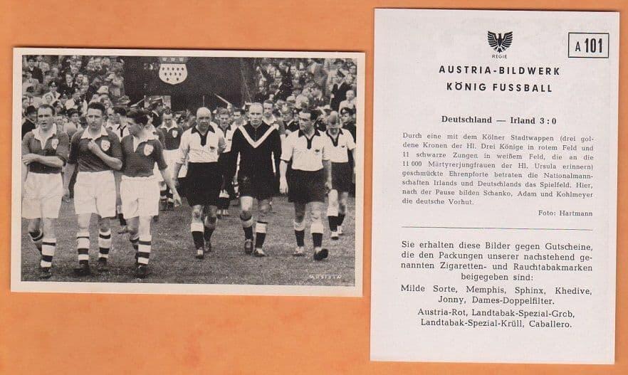 West Germany v Ireland A101 B