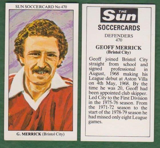 Bristol City Geoff Merrick