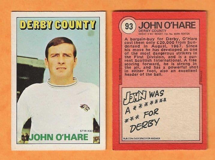 Derby County John OHare 93