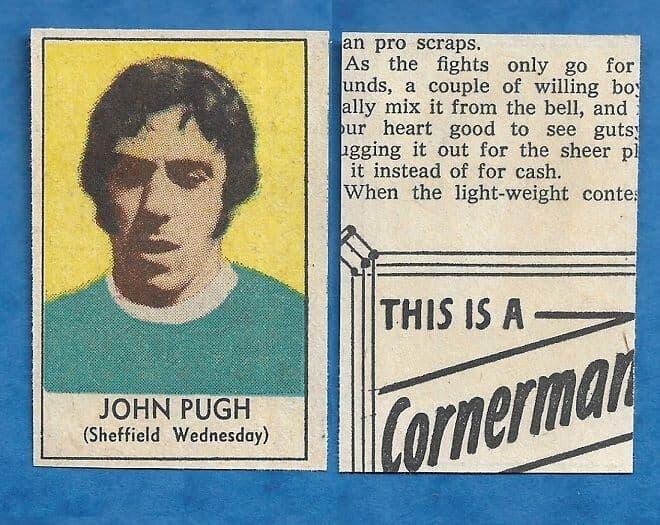 Sheffield Wednesday John Pugh 1970