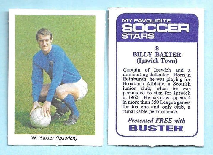 Ipswich Town Billy Baxter 8