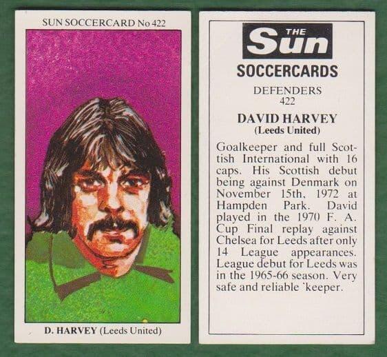 Leeds United David Harvey Scotland