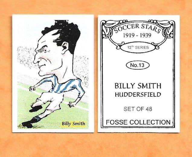 Huddersfield Town Billy Smith 13 FC12