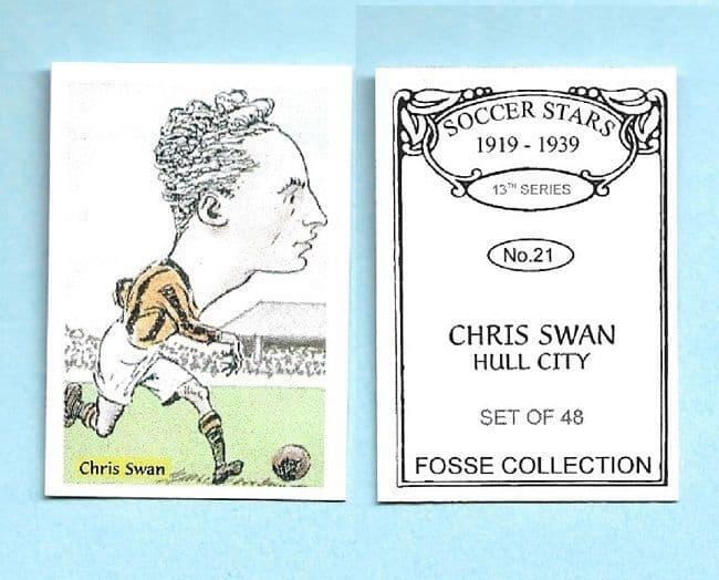 Hull City Chris Swan 21 FC13