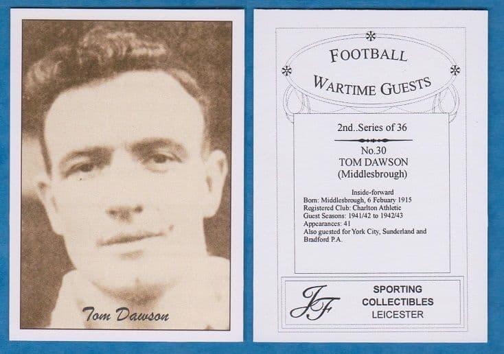 Middlesbrough Tom Dawson Charlton Athletic 30