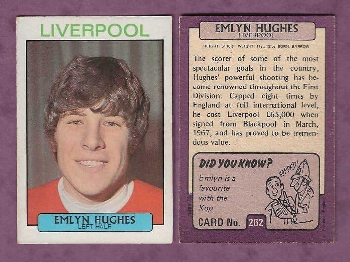 Liverpool Emlyn Hughes 262
