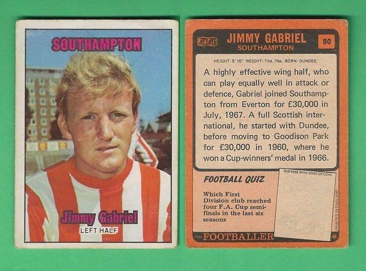 Southampton Jimmy Gabriel 80 AB&C 70-71