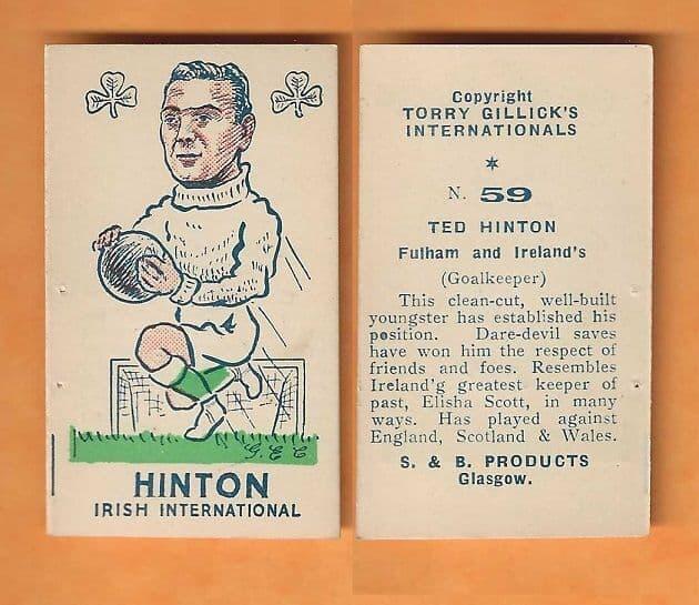 Ireland Ted Hinton 59 TG Blue