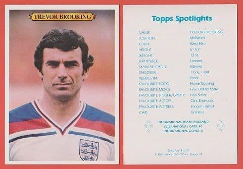 West Ham United Trevor Brooking England