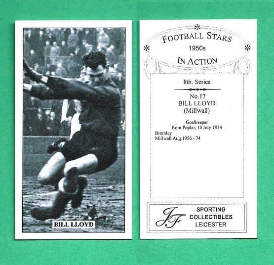 Millwall Bill Lloyd 17 8
