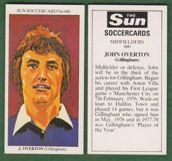 Gillingham John Overton