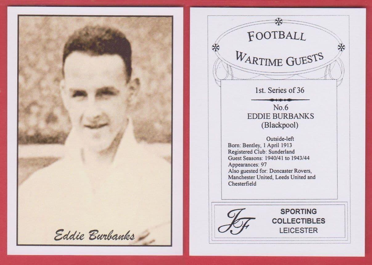 Blackpool Eddie Burbanks Sunderland 6 1