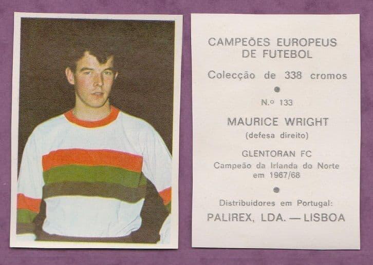 Glentoran Maurice Wright