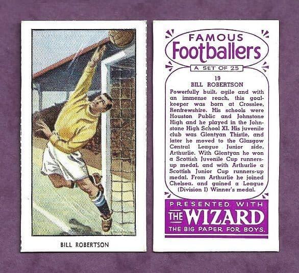 Chelsea Bill Robertson 19 WFF