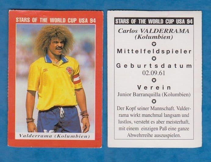 Colombia Carlos Valderama Junior Barranquilla 1994