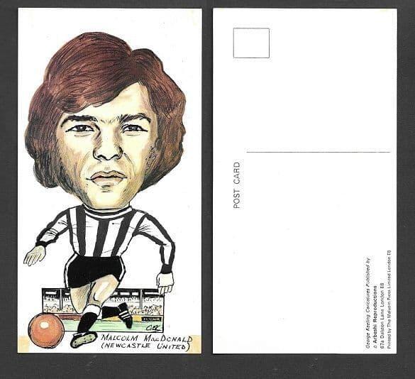 Newcastle United Malcolm MacDonald England GK