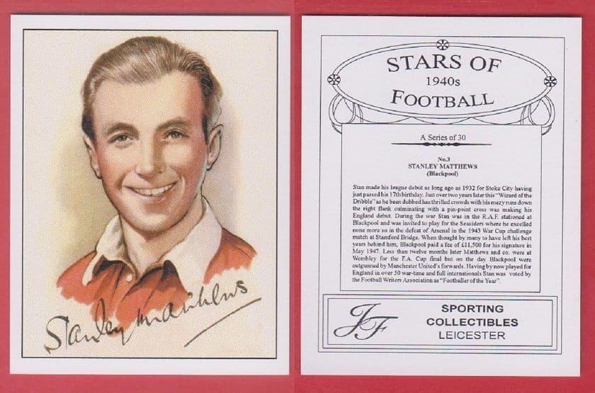 Blackpool Stanley Matthews 3 S