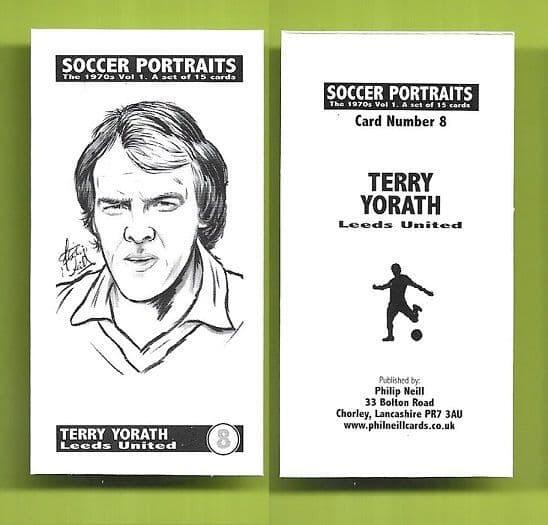 Leeds United Terry Yorath 8 PNSP