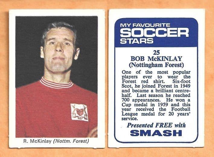 Nottingham Forest Bob McKinlay 25