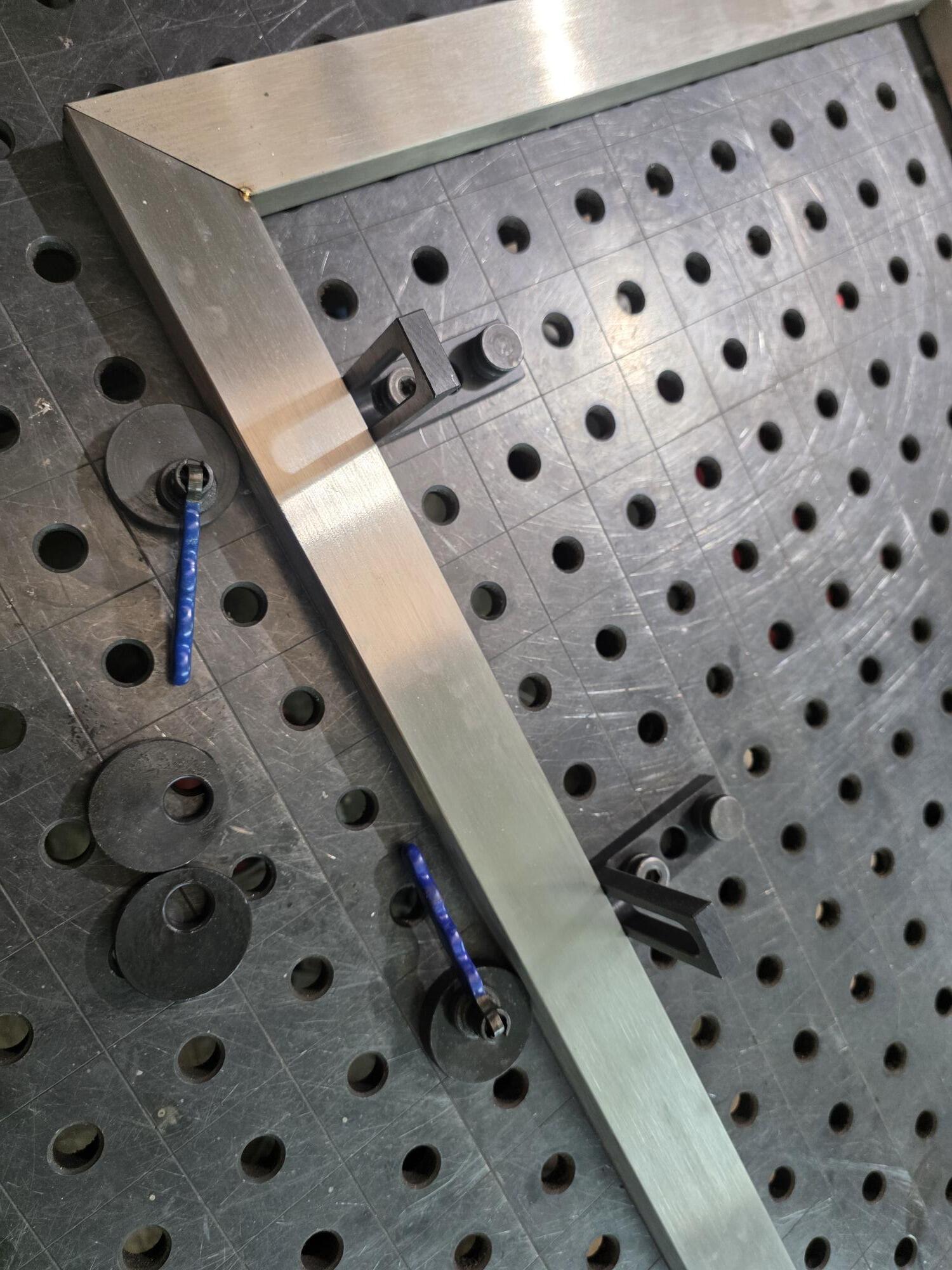 Flat Round Jig Plate for D16 3D Welding Table 50mm dia