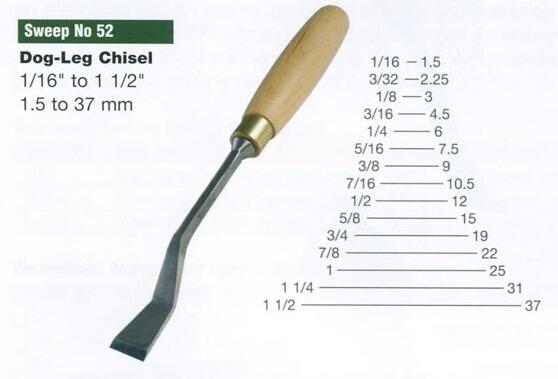 Dog-Leg Chisel (SWEEP 52)